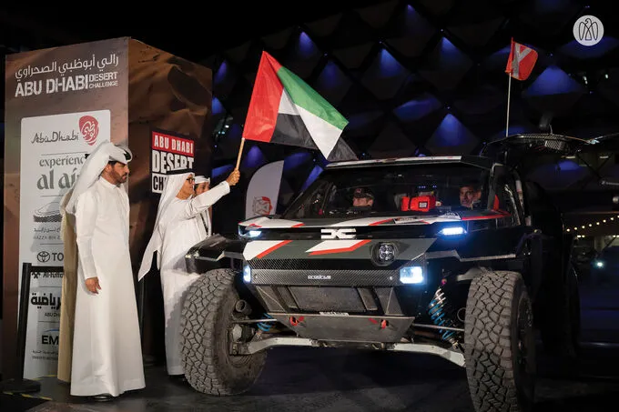 Mohammed bin Hamdan bin Zayed attends 34th Abu Dhabi Desert Challenge